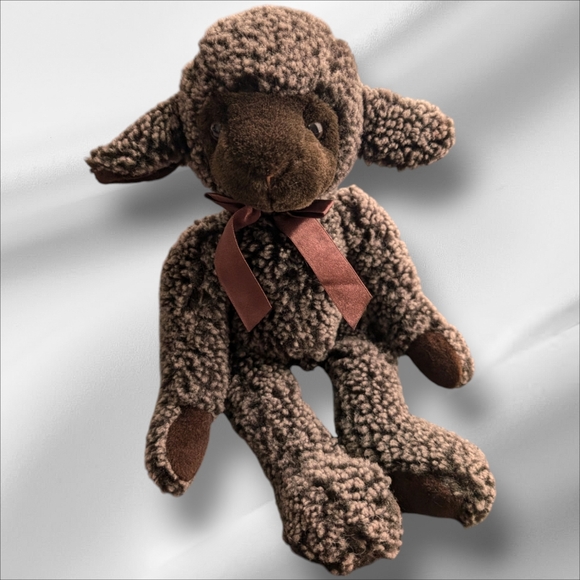 Russ Berrie | Toys | Vintage Russ Berrie Lil Trubbles Sheep Lamb Brown ...